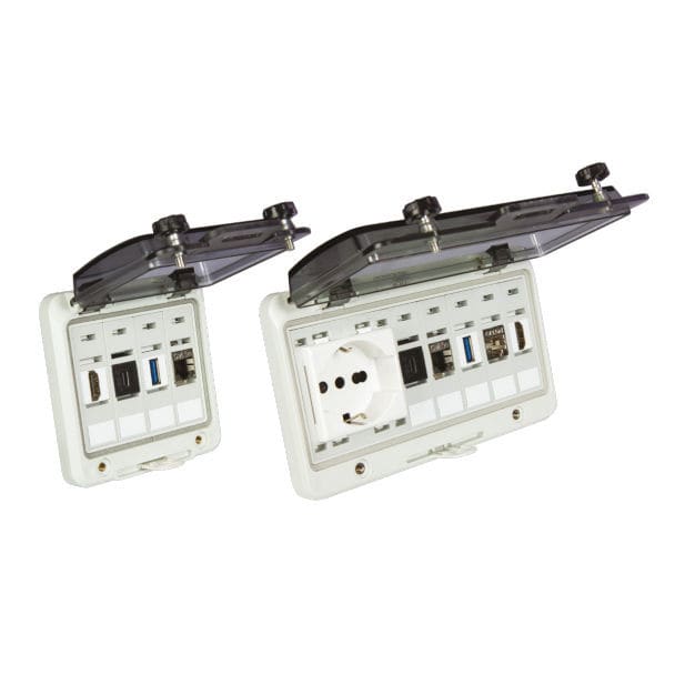Wall-mounted electrical socket - DTS-LINK series - DETAS - IP67