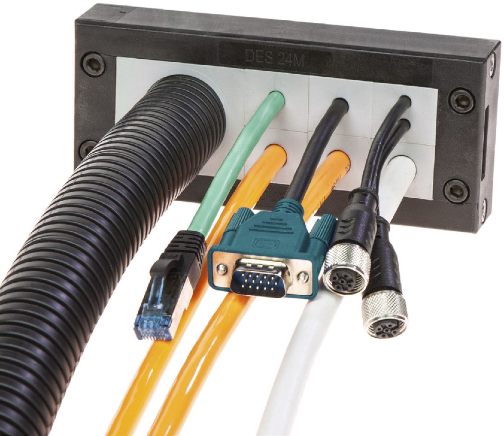 Modular cable entry system - DES 24M - DETAS - IP54 / for electrical cabinet / for cables