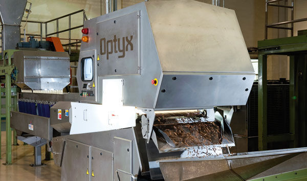 Sorting machine for the tobacco industry - Optyx - Körber Technologies ...