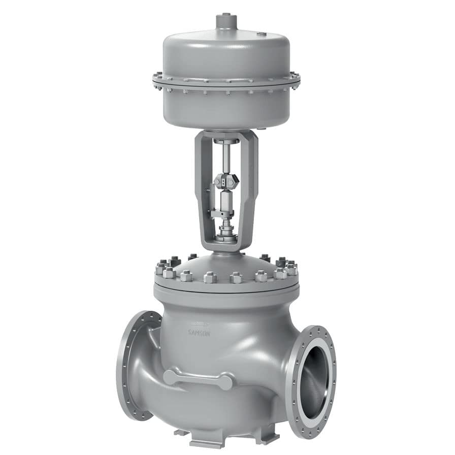 Regulating valve - 3591 - SAMSON - globe / pneumatic / hydraulic