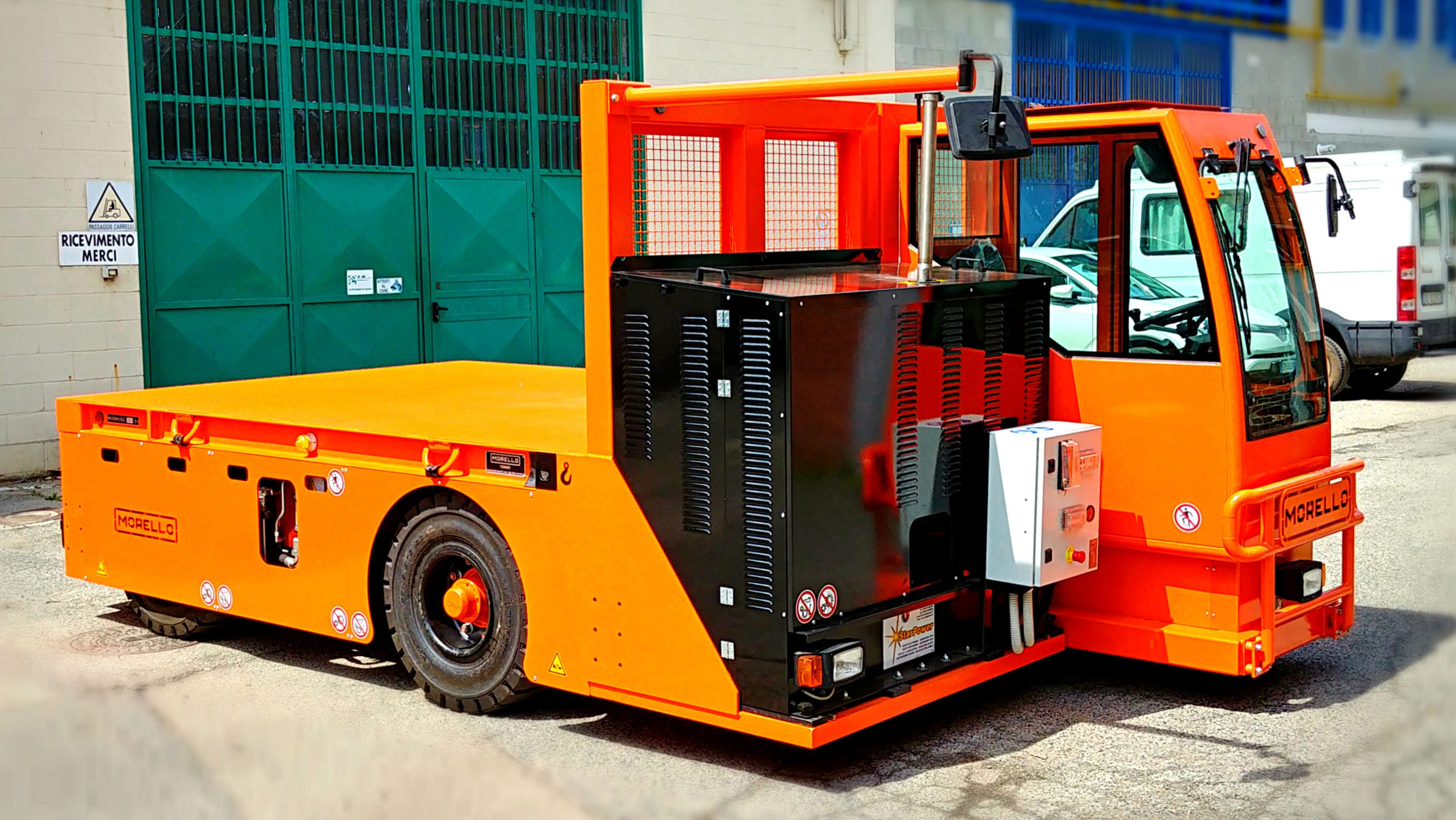 Electric self-propelled trailer - SGAI-C VSF 20/2 - MORELLO GIOVANNI S ...