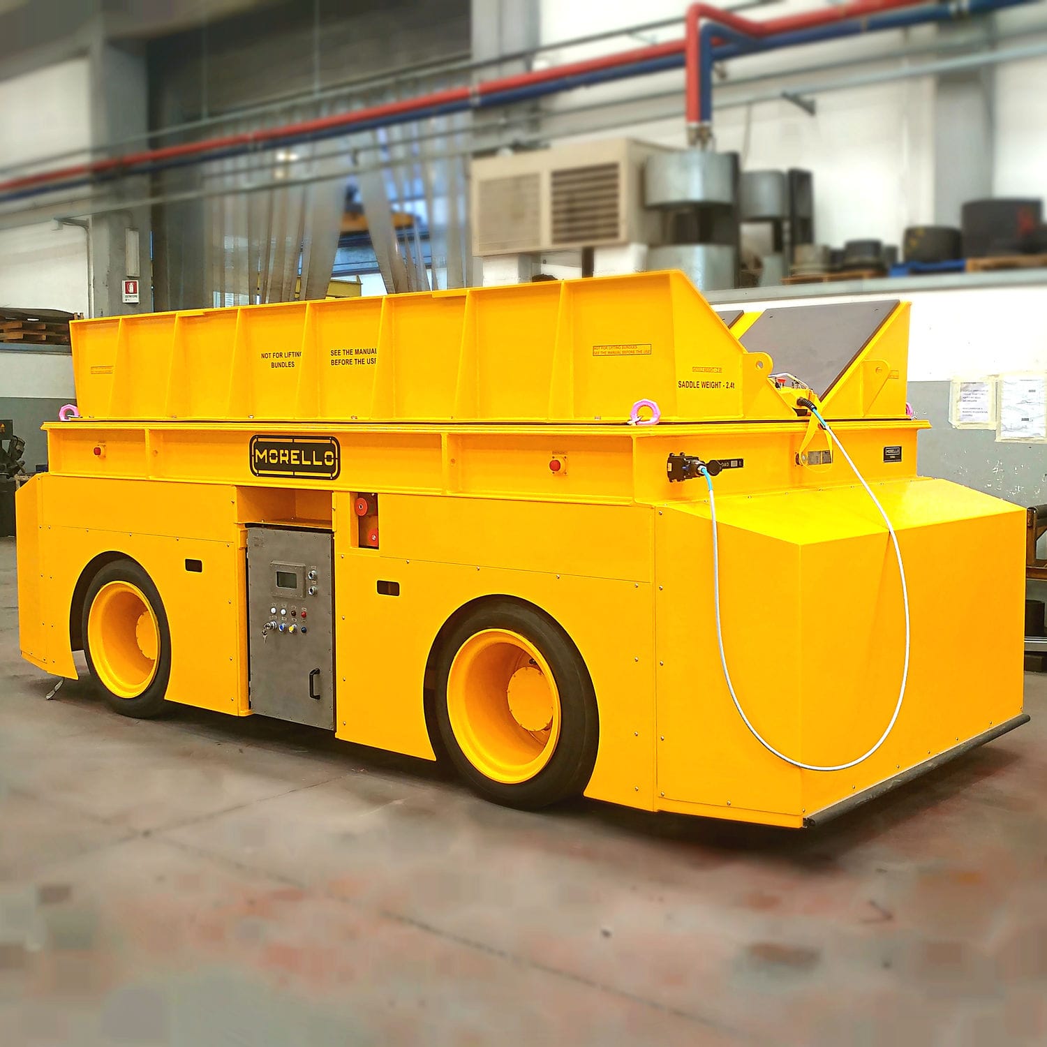 Electric self-propelled trolley - SGAE VC 65 t - ATEX - MORELLO ...