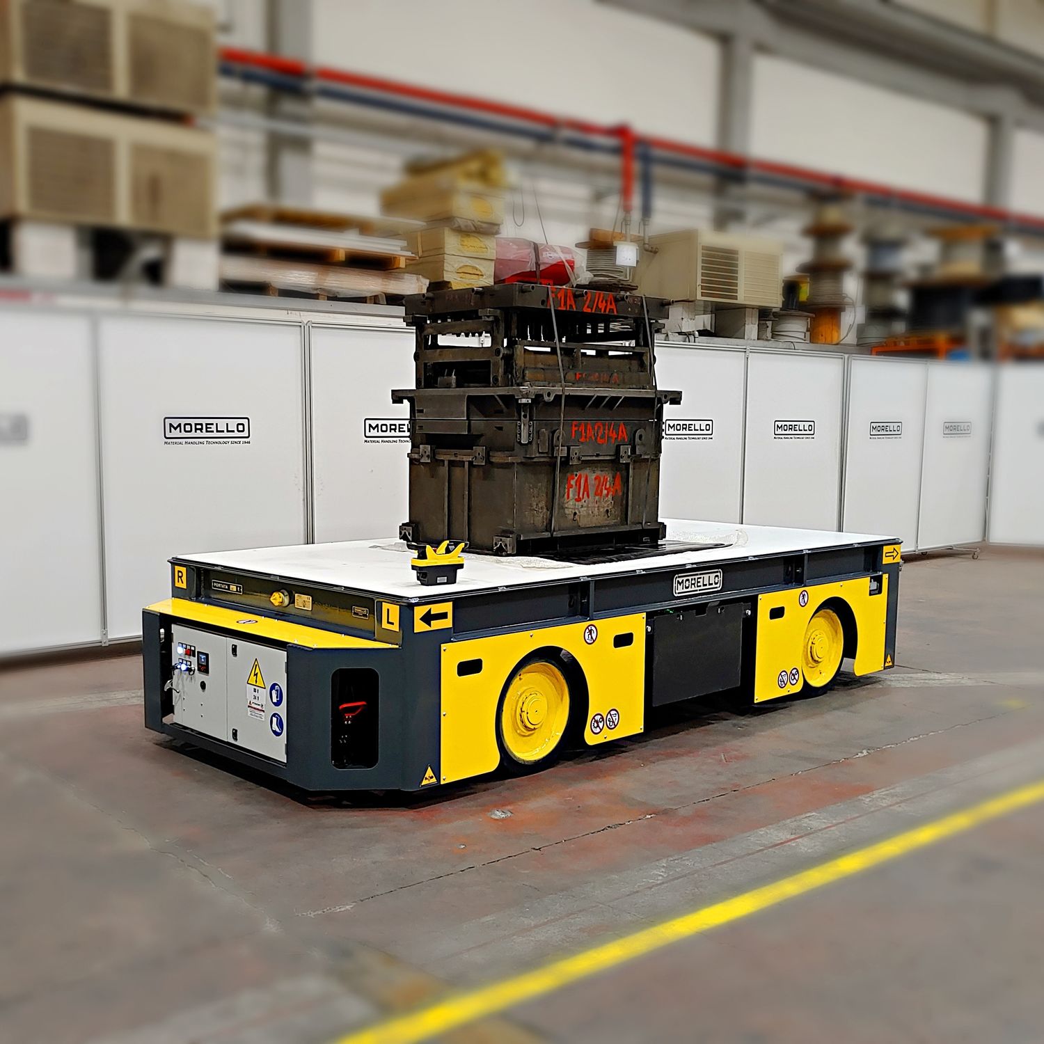Heavy load cart - SGAE VC 30/2 - MORELLO GIOVANNI S.r.l. - battery ...