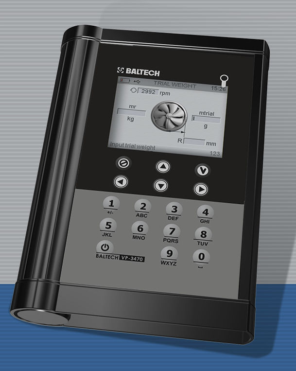 Machine monitoring vibration meter - BALTECH VP-3470 - BALTECH GmbH