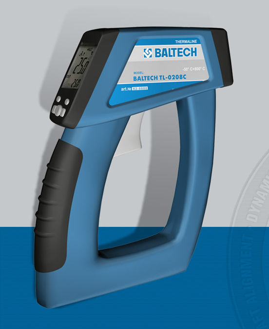 Digital pyrometer - BALTECH TL - 0208C - BALTECH GmbH - portable