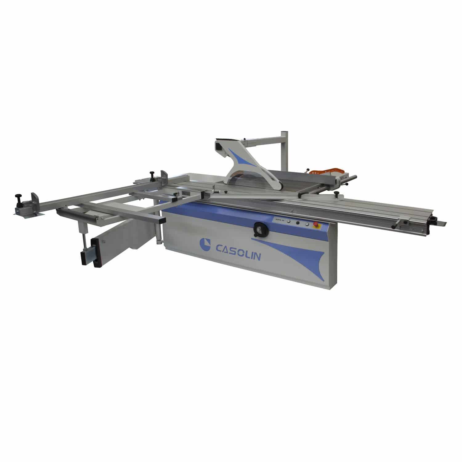 Sliding table saw - Astra Se series - Casolin - wood / with tilting blade