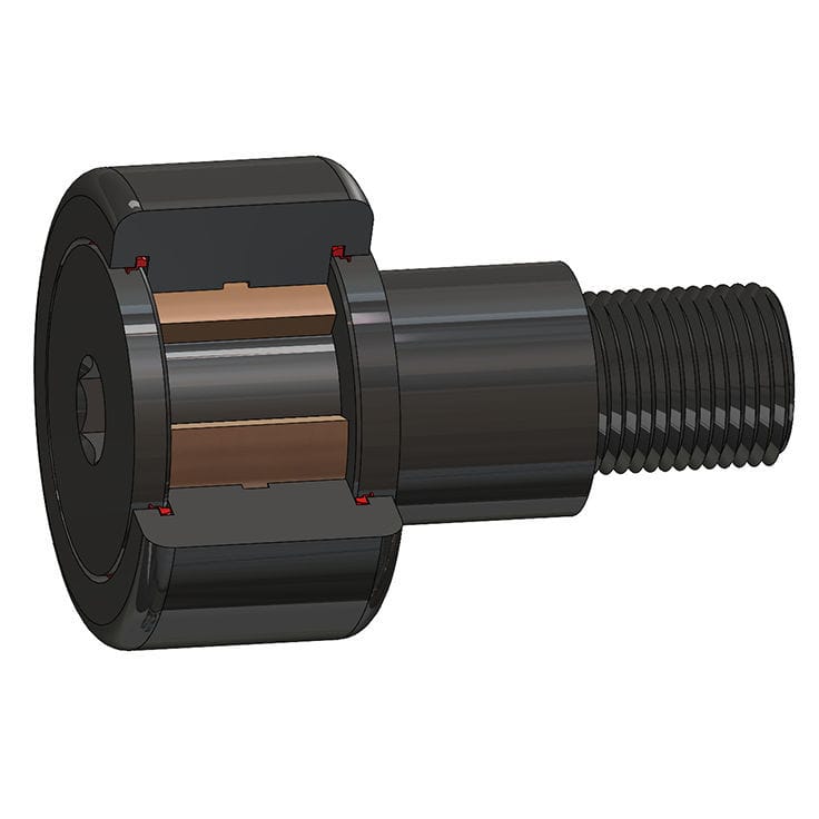 Stud type cam follower - OBCR-BE series - ACCURATE BUSHING - with ...