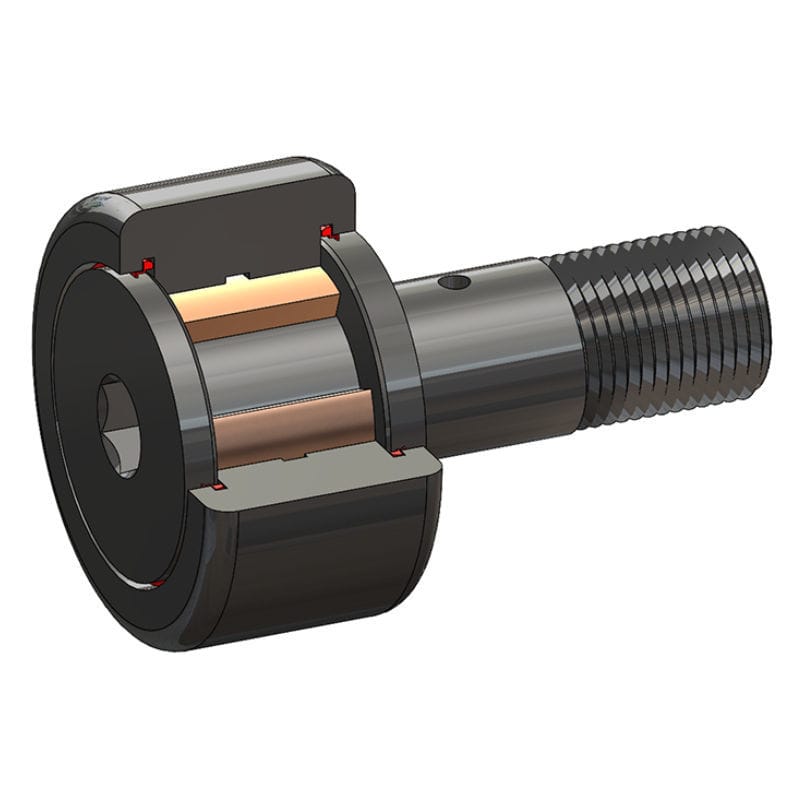 Cam follower with needle-roller bearing - OBCR-B series - ACCURATE ...