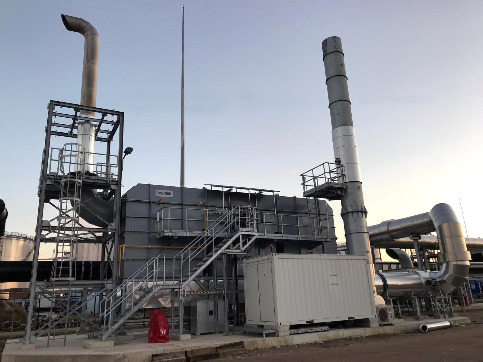 Gas extraction system - TECAM