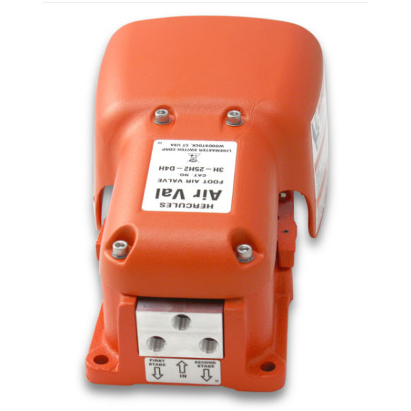 Control foot switch - 3H-25H2-D4H - Linemaster - pneumatic / single ...