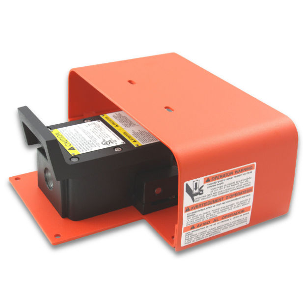 Control foot switch - 592-EX series - Linemaster - electric / single ...