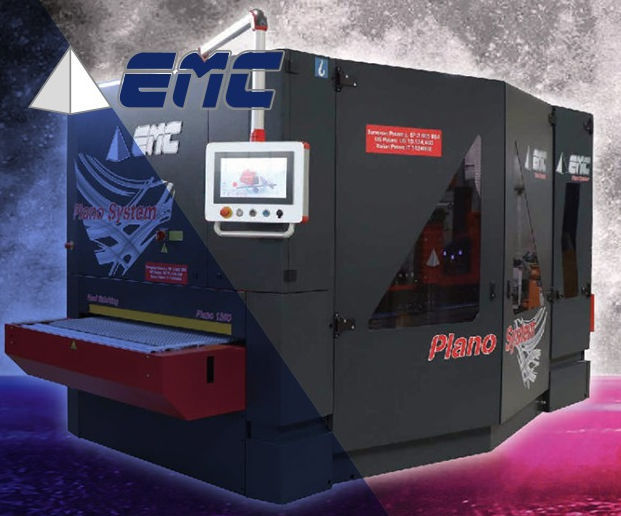 Sanding finishing machine - EMC - CNC / for high-volume production