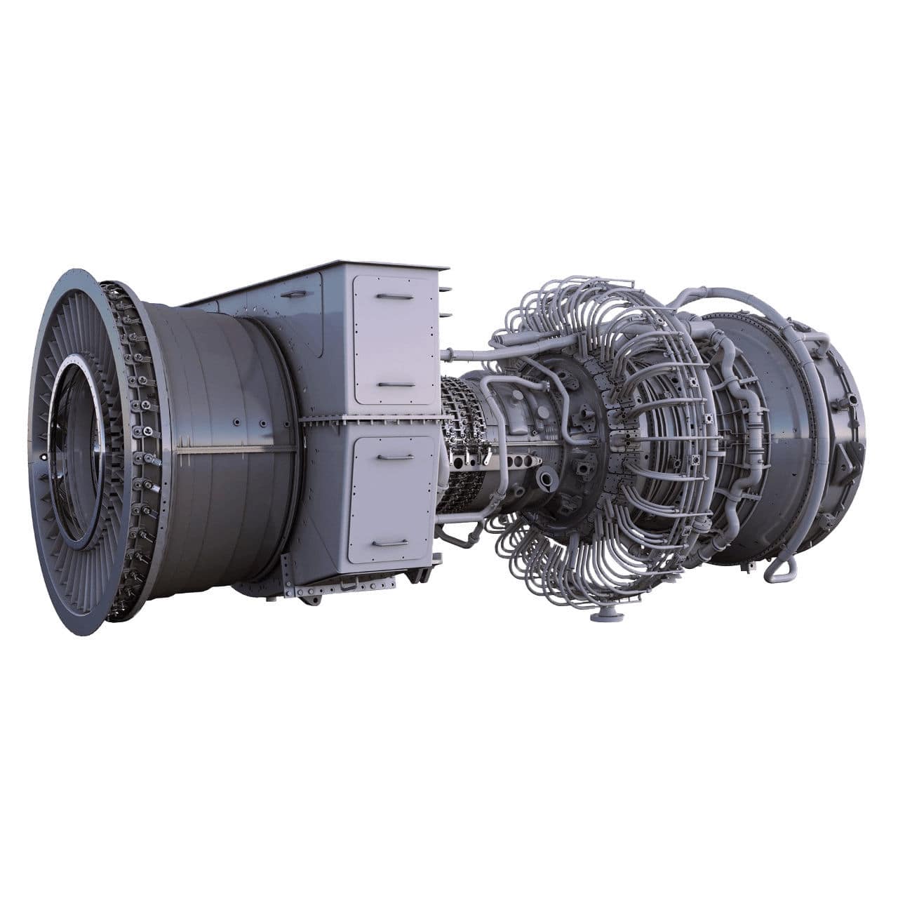 Gas turbine - LM6000 series - GE Generators - for power generation ...