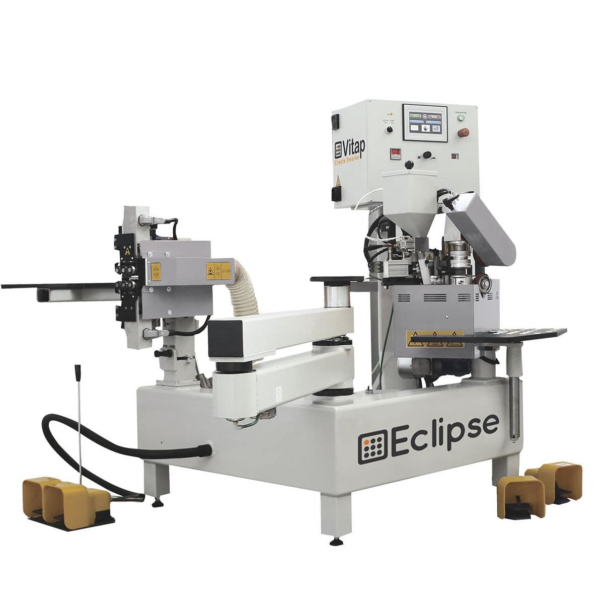 Semi-automatic edge-banding machine - Eclipse - Vitap - for panels