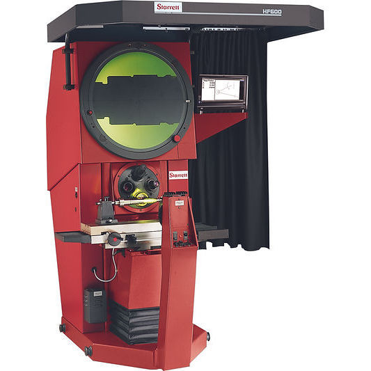 Floor-standing optical comparator - HF600 - STARRETT - horizontal