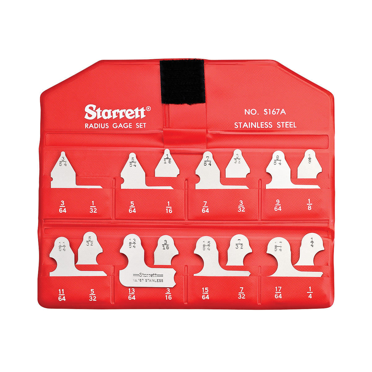 Radius gauge - 176, 178, 272 series - STARRETT