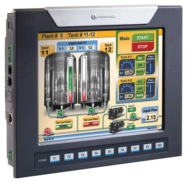 On-board PLC - 10.4" | Vision1040™ series - Unitronics - with ...