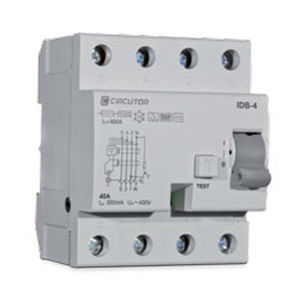 Earth-leakage protection relay - IDB-4 series - CIRCUTOR - AC/DC / DIN rail