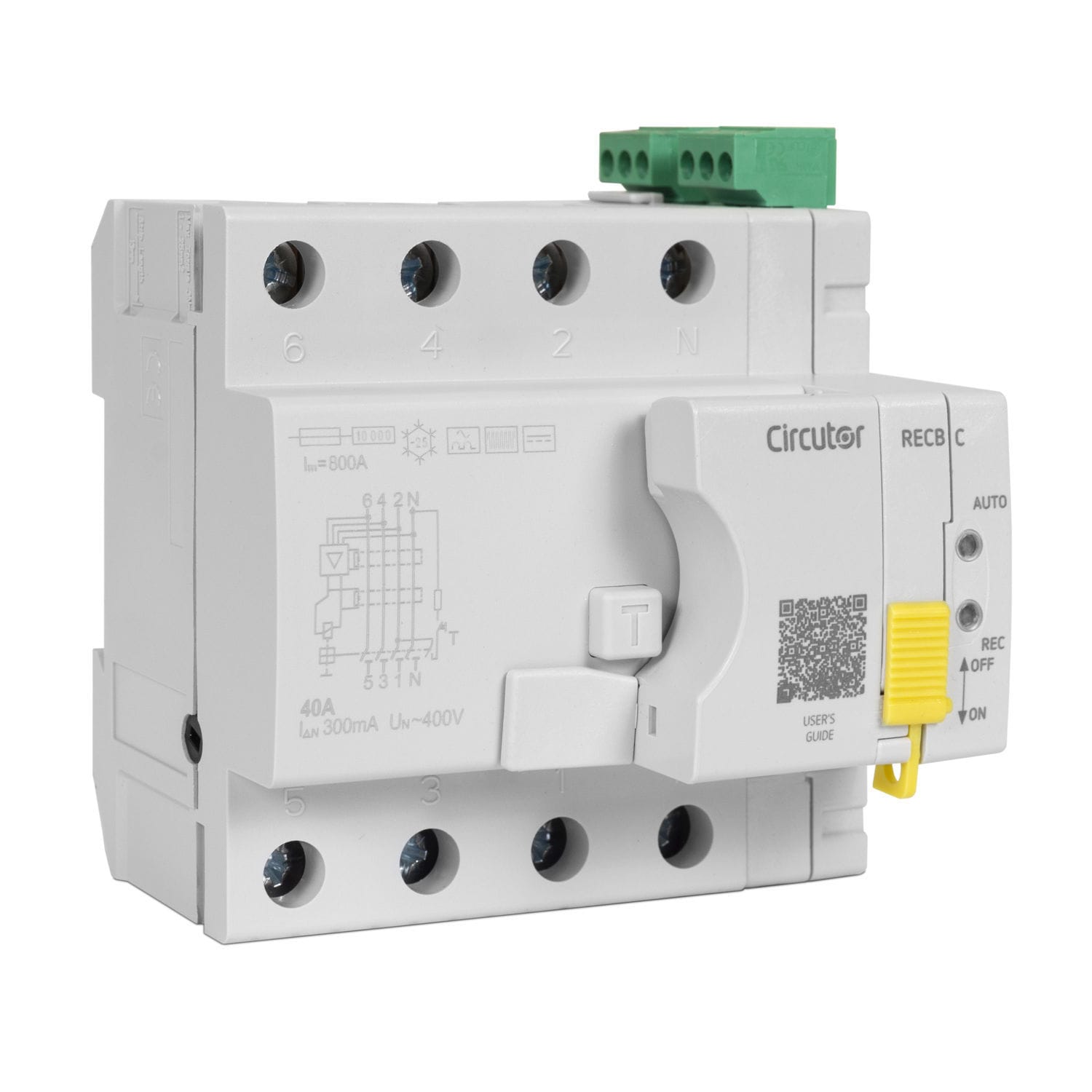 Residual current circuit breaker - RECB-EV-C - CIRCUTOR