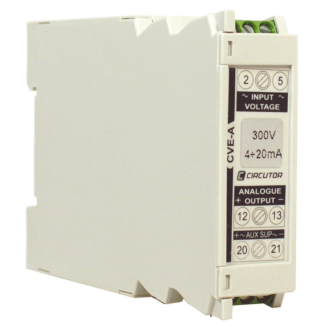 Single-phase voltage transducer - CE-convert series - CIRCUTOR - DIN rail / multi-parameter