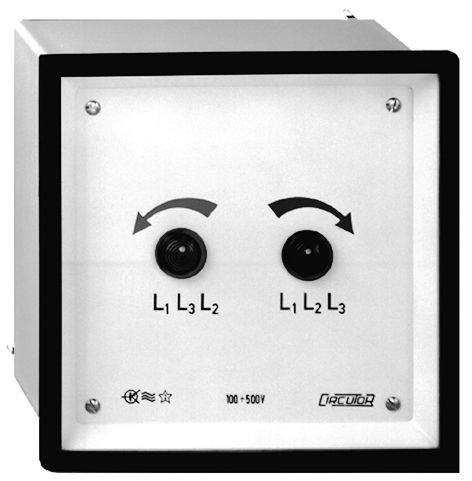 Phase sequence indicator - UC series - CIRCUTOR - analog / panel-mount ...