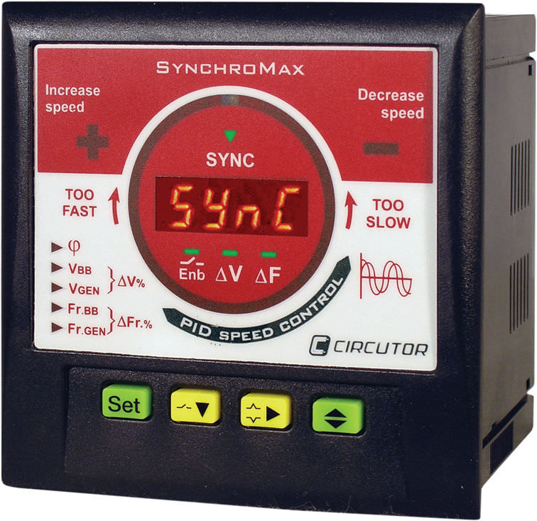 Frequency monitoring relay - SYNCHROMAX series - CIRCUTOR ...