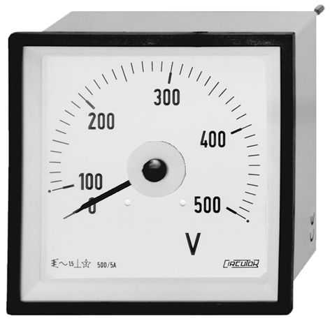 Analog voltmeter / stationary / AC - EC-V series - CIRCUTOR