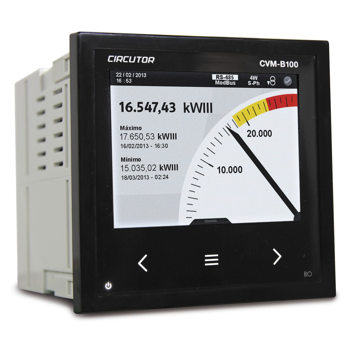 Electrical network analyzer - CVM-B series - CIRCUTOR - power / for ...