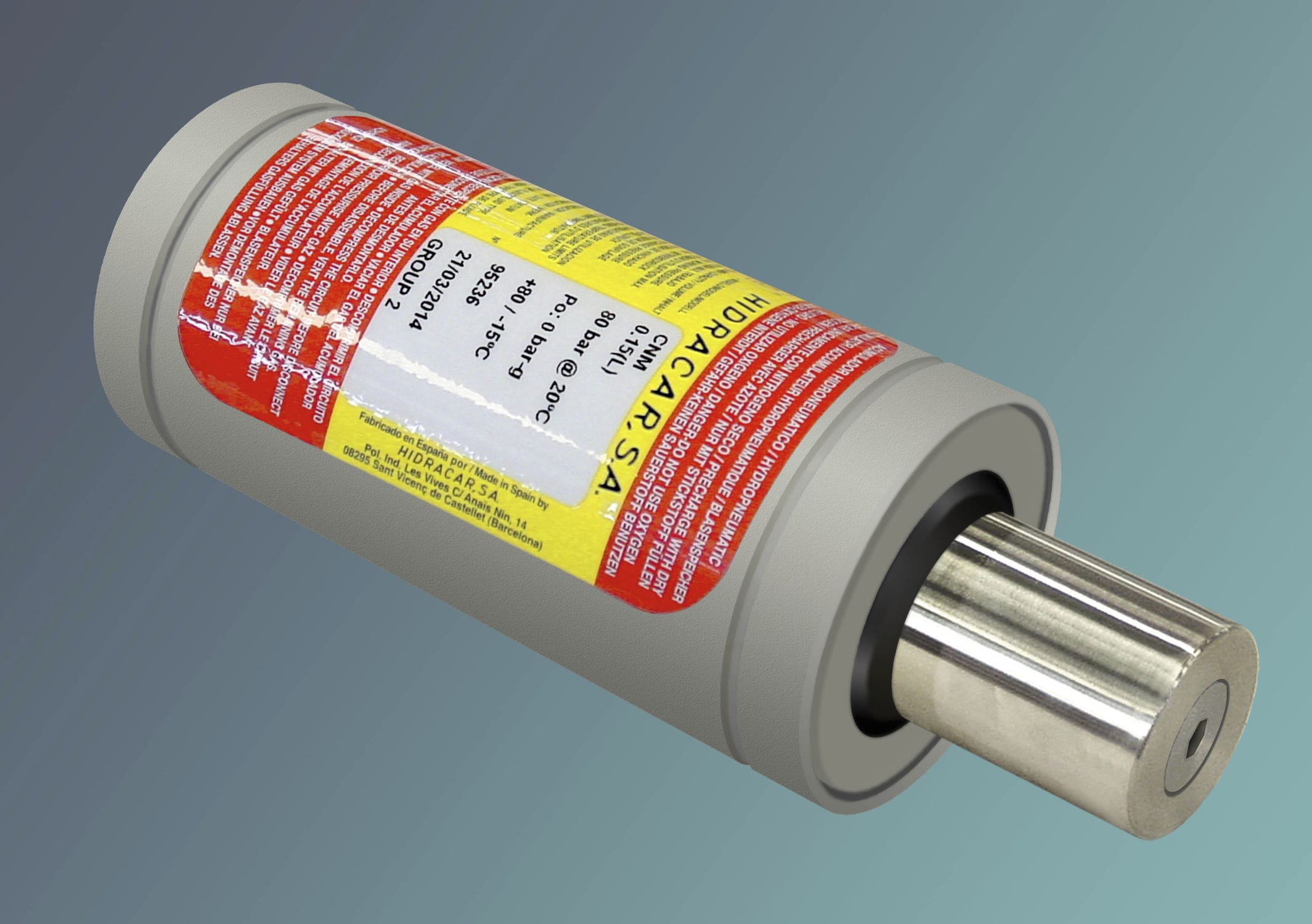 Industrial use gas spring - Hidracar, S.A.