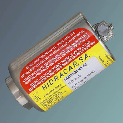 Stainless steel pulsation damper - U series - Hidracar, S.A. - bladder ...