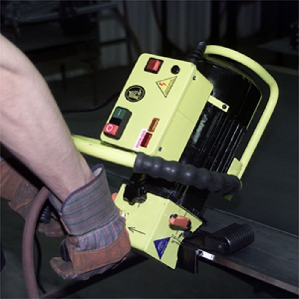 Portable chamfering machine - PBM 2000 series - BUG-O SYSTEMS - hand ...