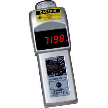 Laser tachometer - DT-207LR - Nidec-SHIMPO - contact / non-contact ...
