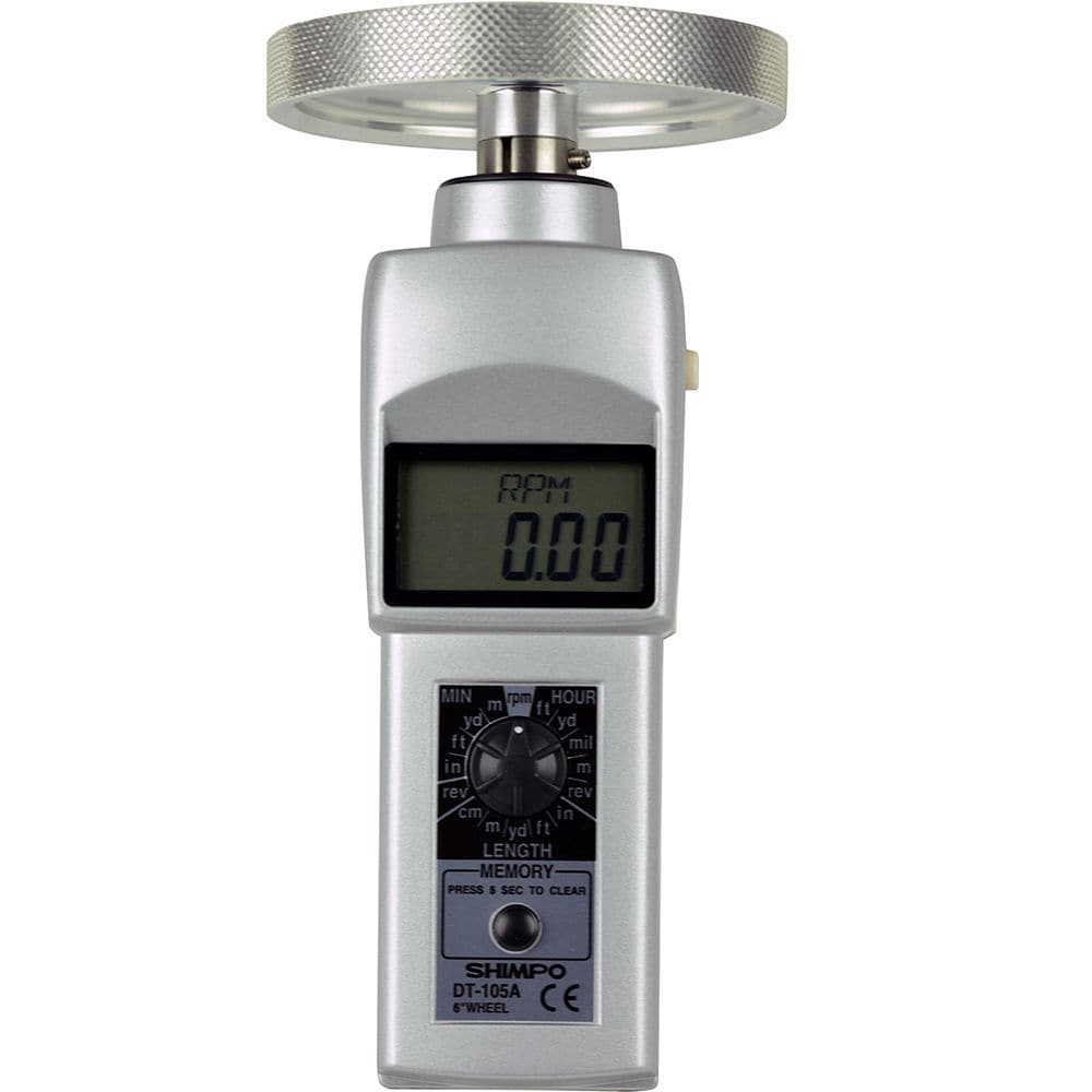 Contact tachometer - DT-105A - Nidec-SHIMPO - handheld / with LCD ...