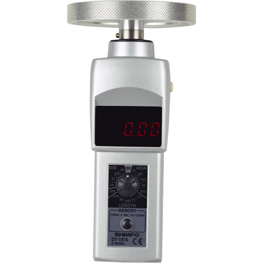 Contact tachometer - DT-107A-12KMW - Nidec-SHIMPO - handheld / with LED ...