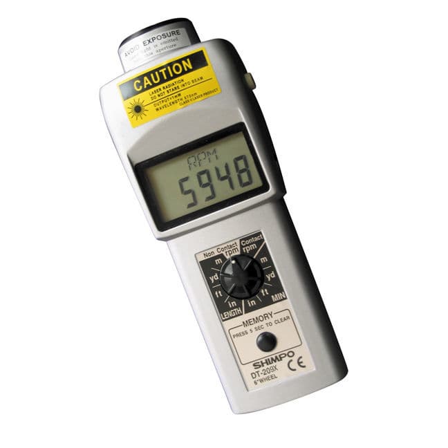 Laser tachometer - DT-205LR - Nidec-SHIMPO - contact / non-contact ...