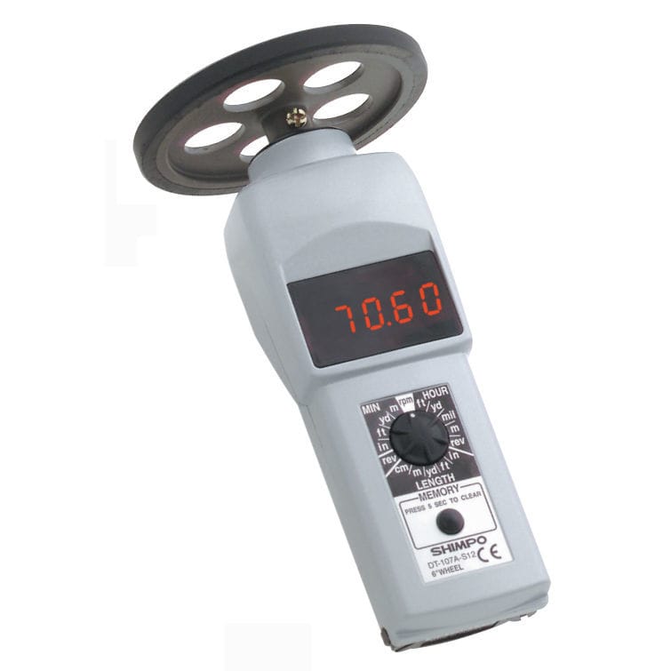 Contact tachometer - DT-107A-S12 - Nidec-SHIMPO - handheld / digital ...