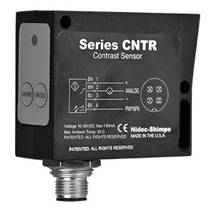 Rectangular contrast sensor - CNTR - Nidec-SHIMPO - white light / LED ...