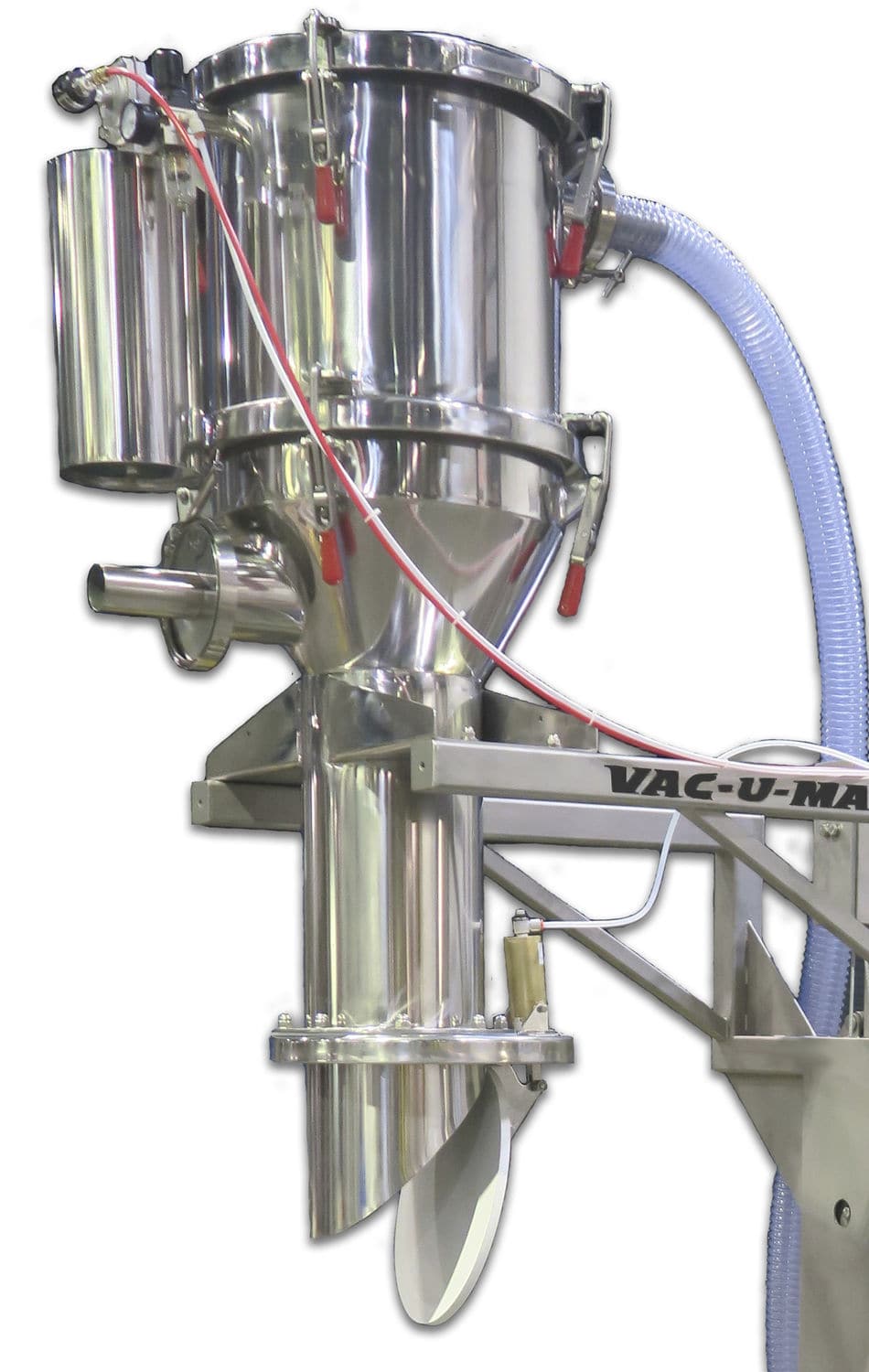 Receiving hopper - VAC-U-MAX - for pneumatic conveying / powder / bulk