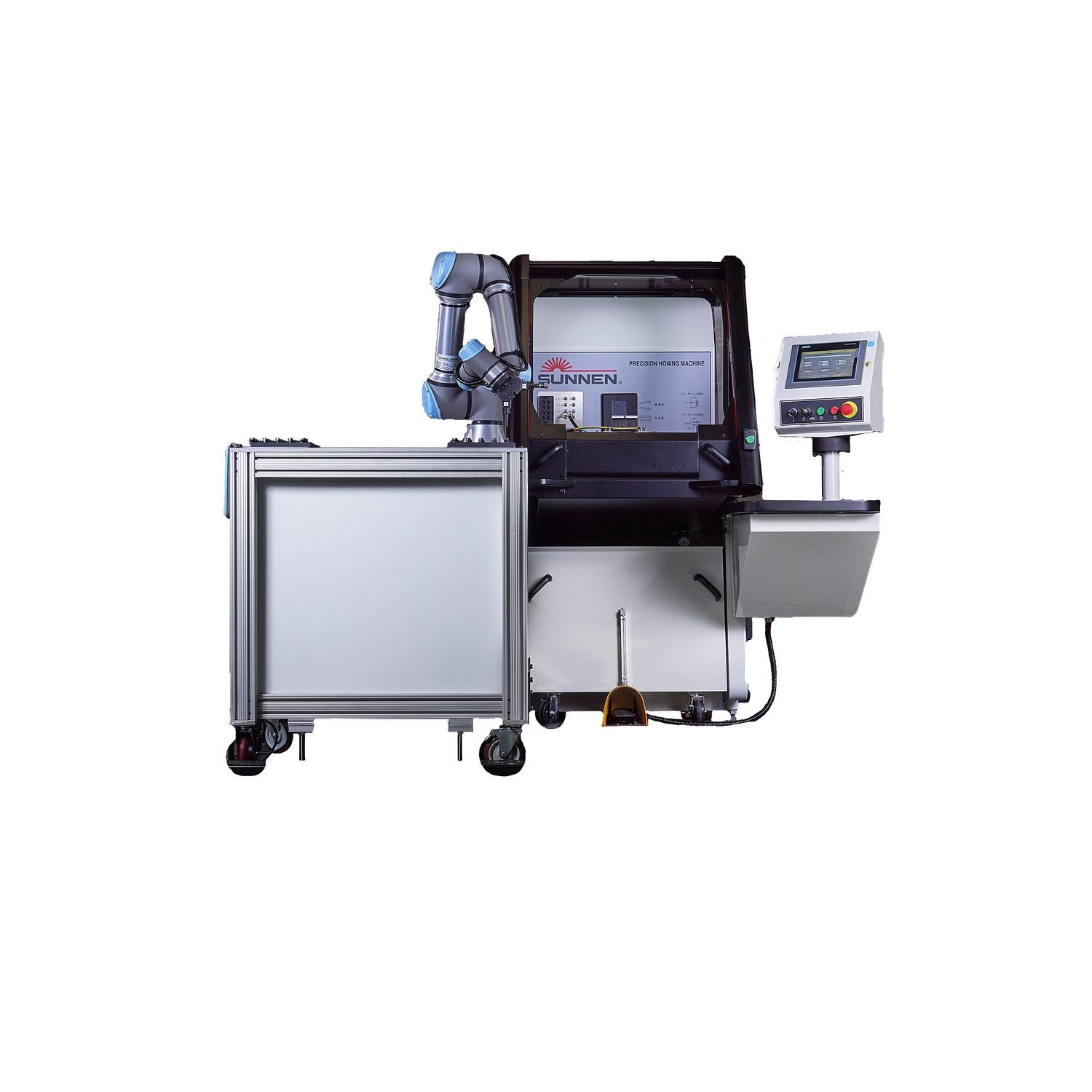 Honing machine with cobot - SH-4000 - Sunnen Products Company - cutting ...