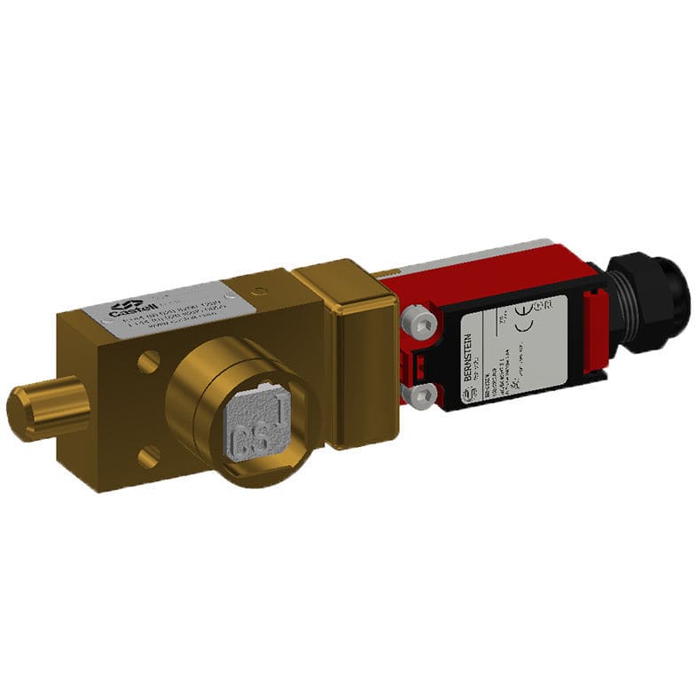 Valve solenoid interlock - KP - CASTELL SAFETY INTERNATIONAL
