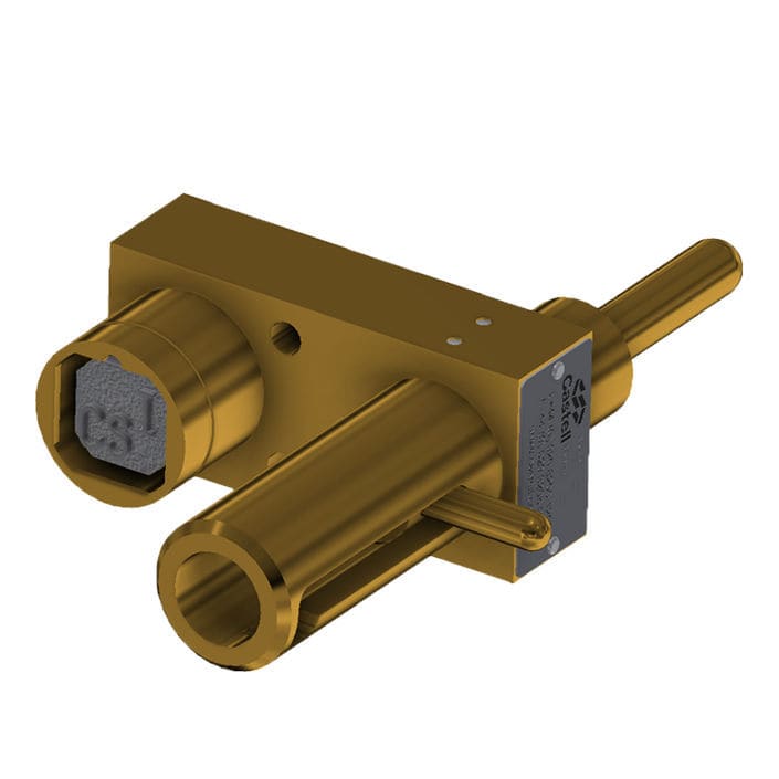 Sliding door lock - KE - CASTELL SAFETY INTERNATIONAL - bolt / brass ...