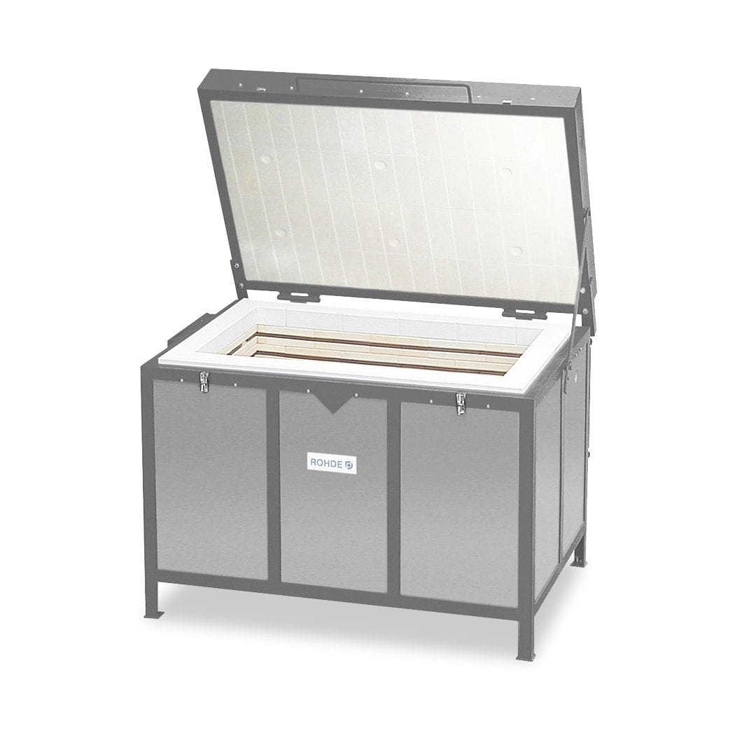 Chamber kiln - BT 500/13 - Rohde GmbH - heating / gas / applications