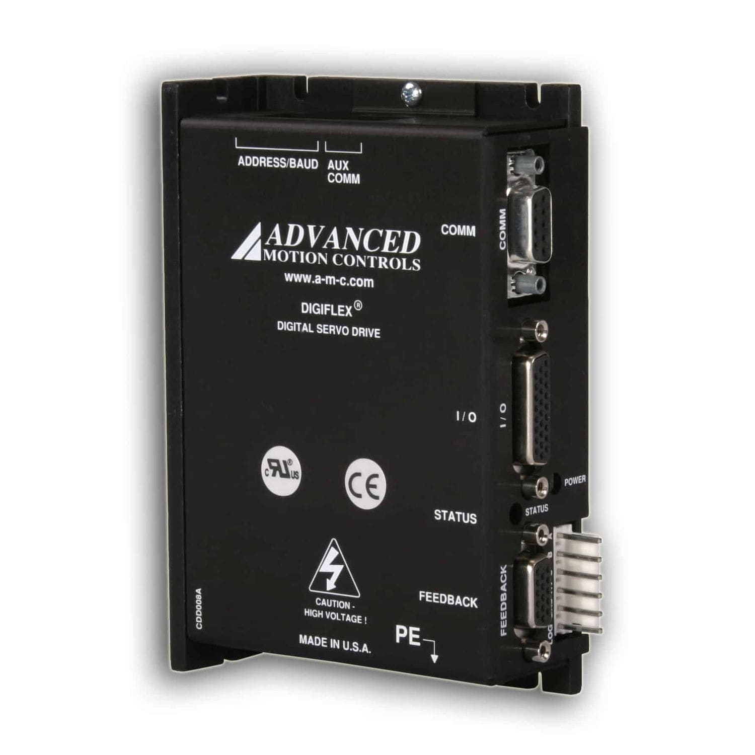 Panel-mount servo-drive - DPRALTE-020B080 - ADVANCED Motion Controls ...