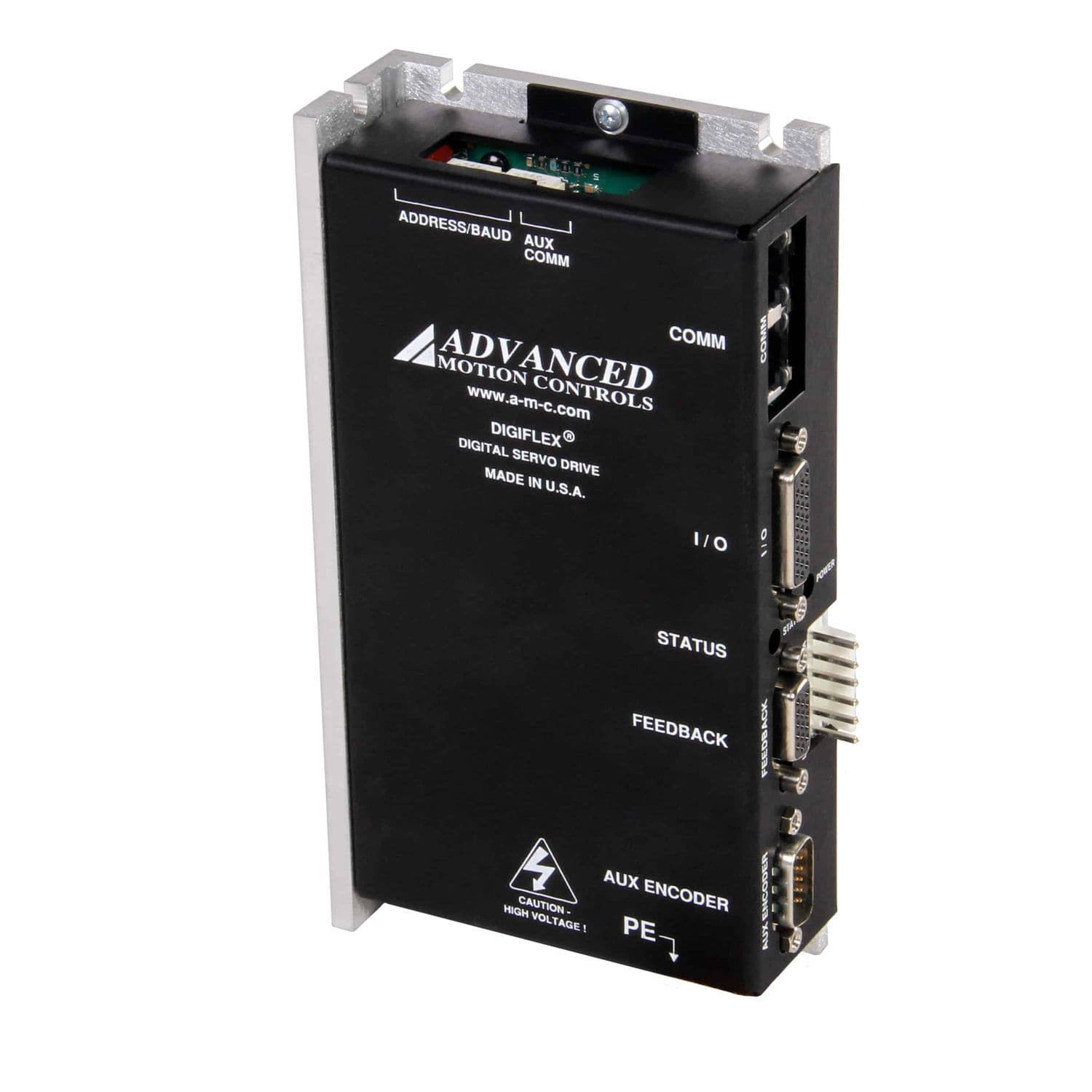Panel-mount servo-drive - DPEANIU-020B080 - ADVANCED Motion Controls - DC / brushless / induction