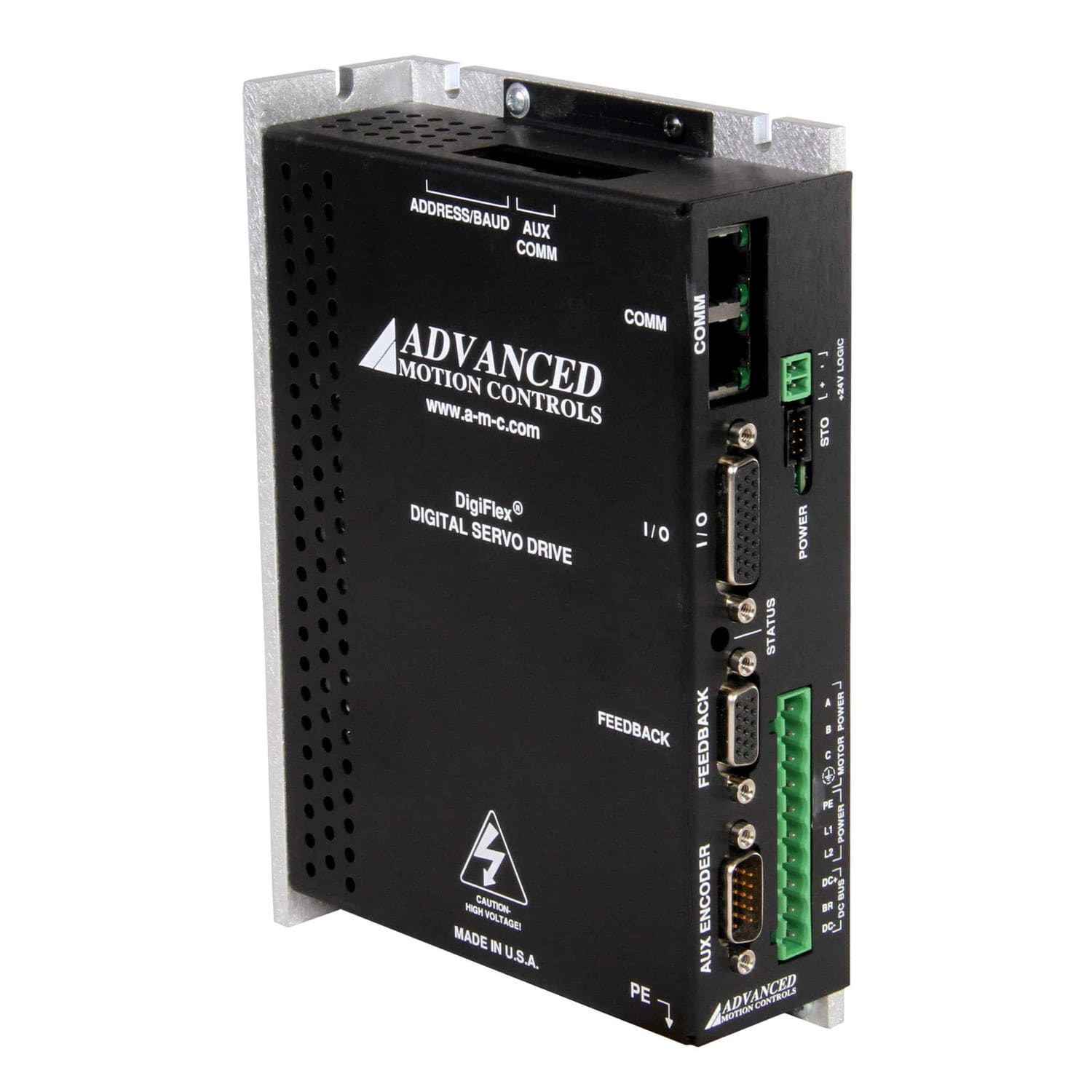 Panel-mount servo-drive - DPEANIU-015S400 - ADVANCED Motion Controls ...