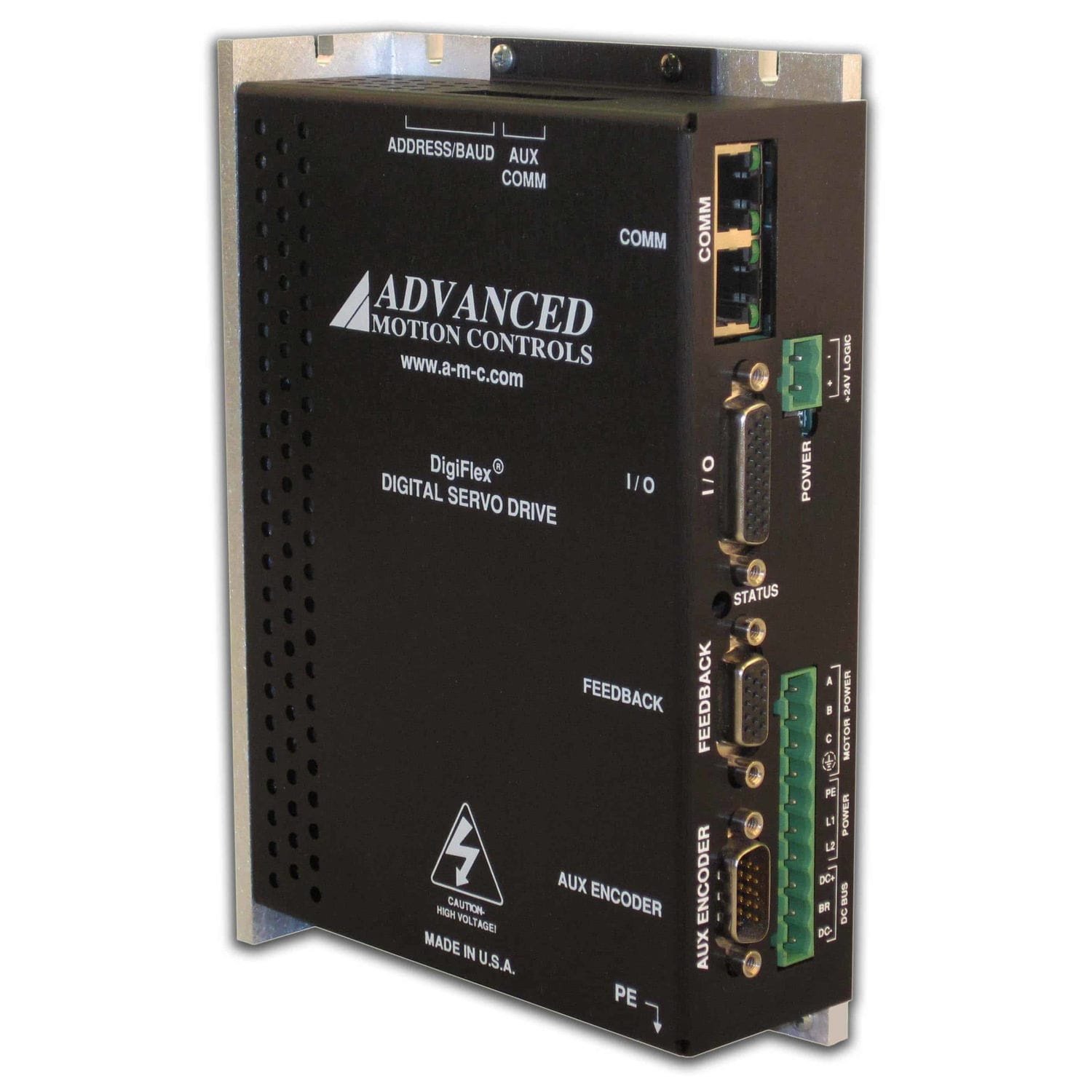 Panel-mount servo-drive - DPCANIE-015S400 - ADVANCED Motion Controls ...