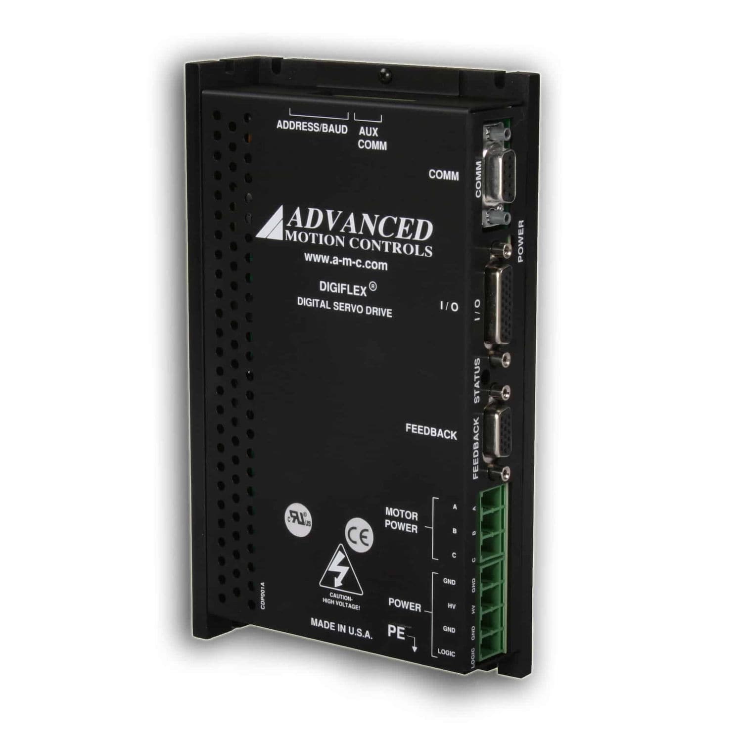 Panel-mount servo-drive - DPRALTE-060B080 - ADVANCED Motion Controls ...