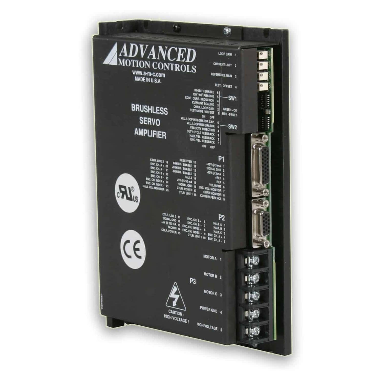 Panel-mount servo-drive - B30A40 - ADVANCED Motion Controls - DC ...