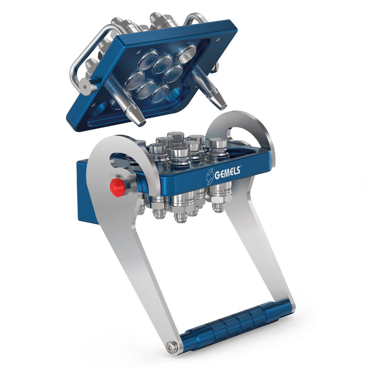 Hydraulic multi coupling - Gemels S.p.A. - pneumatic / electric