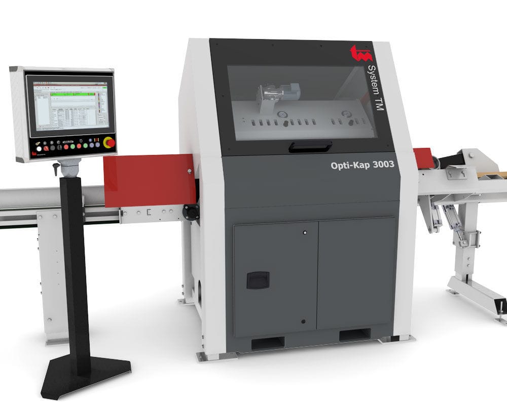 Crosscut saw - Opti-Kap 3000 - System TM - circular / wood / automatic